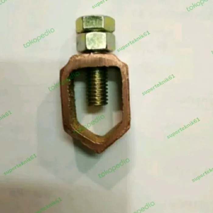 klem cincin as tembaga 20mm grounding rod 20mm | Lazada Indonesia