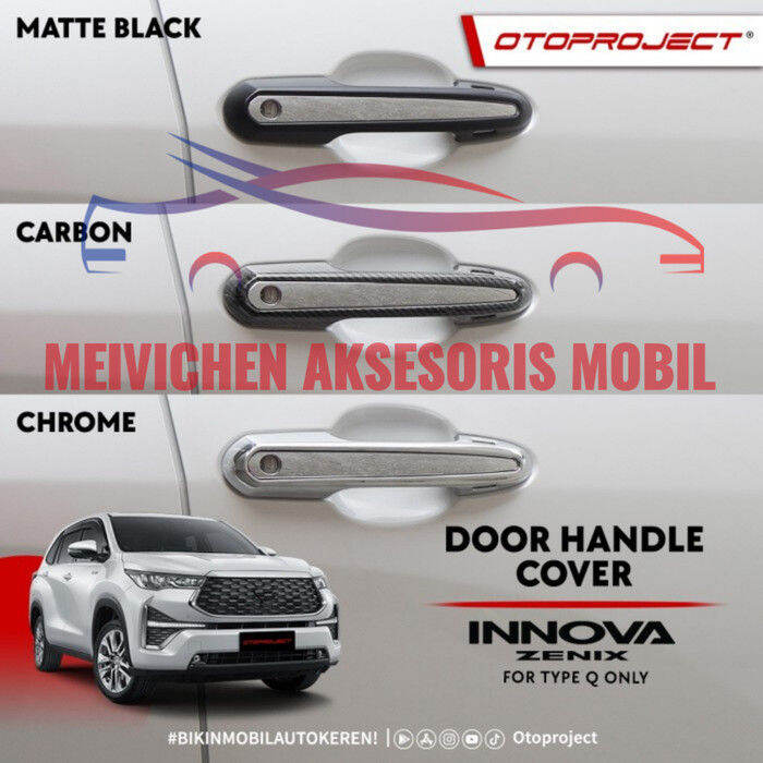 Door Handle Cover Mobil All New Innova Zenix 2023 (Type Q) | Lazada ...