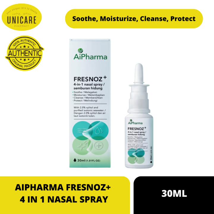 AIPHARMA FRESNOZ+ 4 IN 1 NASAL SPRAY 30ML | Lazada