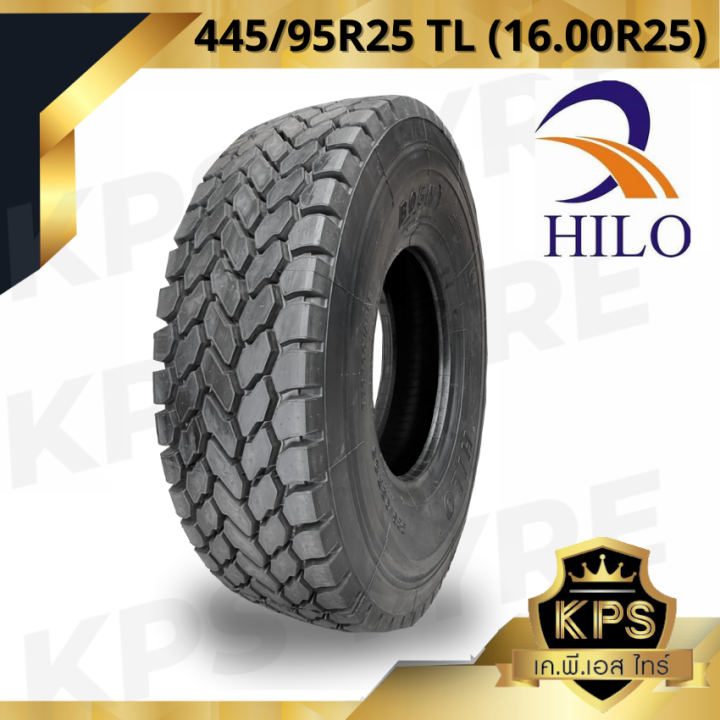 445/95R25 (16.00R25) TL ยี่ห้อ HILO ยางรถเครน | Lazada.co.th