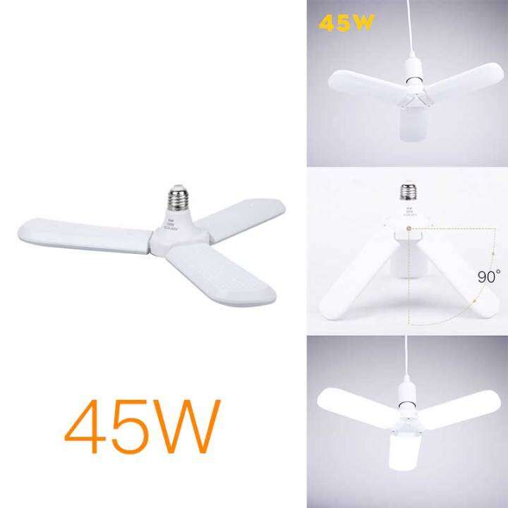 Creative 30/45/60W Led Lamp E27 Led Bulb Ceiling Fan Lampada Led 220V ...