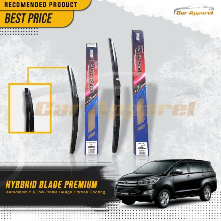 Wiper Innova Reborn 2016 RWB Hybrid Carbon Coating 2 Pcs COD | Lazada ...