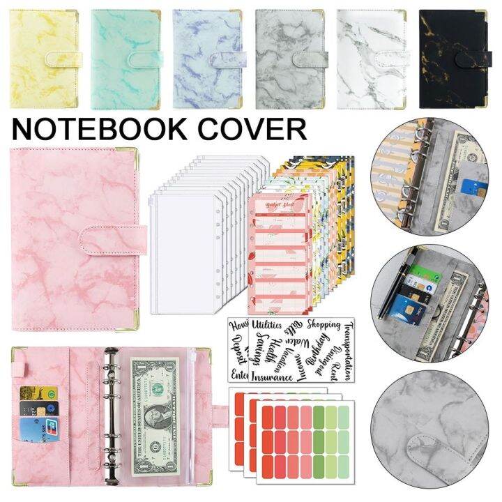 BUUXIAA เครื่องใช้ในสำนักงาน กระเป๋าเงินสตรี แฟ้มโฟลเดอร์ แผ่นเขียน ซองจัดระเบียบเงินสด ฝาปิด ...