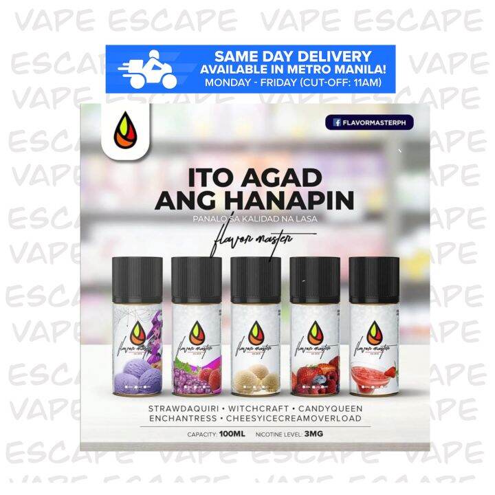FLAVOR MASTER - 3MG / 100ML | Lazada PH