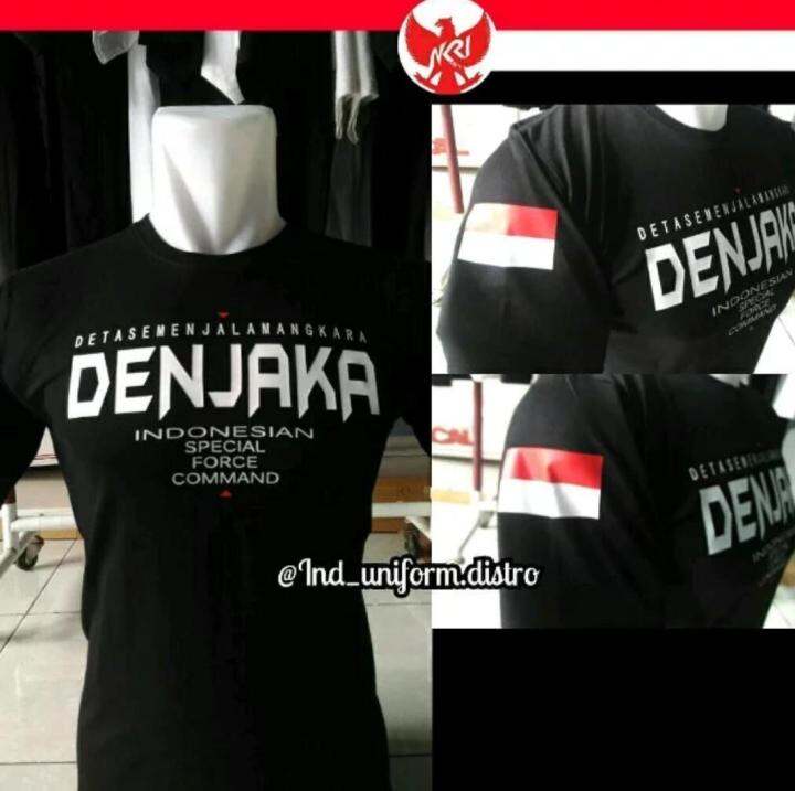 KAOS DENJAKA DETASEMEN JALAMANGKARA MILITARY INDONESIA | Lazada Indonesia
