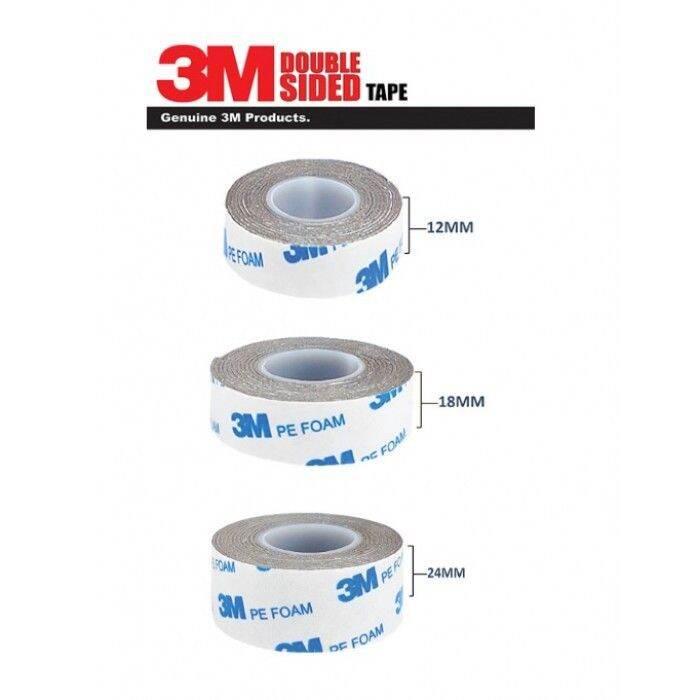 SMALL ROLL 3M SCOTCH PE FOAM TAPE - 12mm/18mm/24mm x 1.5M | Lazada