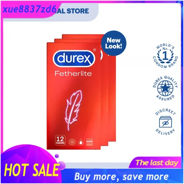 【COD】【Hot】Durex Fetherlite Protection Pack Of 12S Set Of 3 | Lazada PH