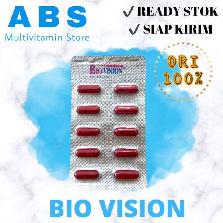 Biovision strip isi 10 Kapsul Bio vision | Lazada Indonesia