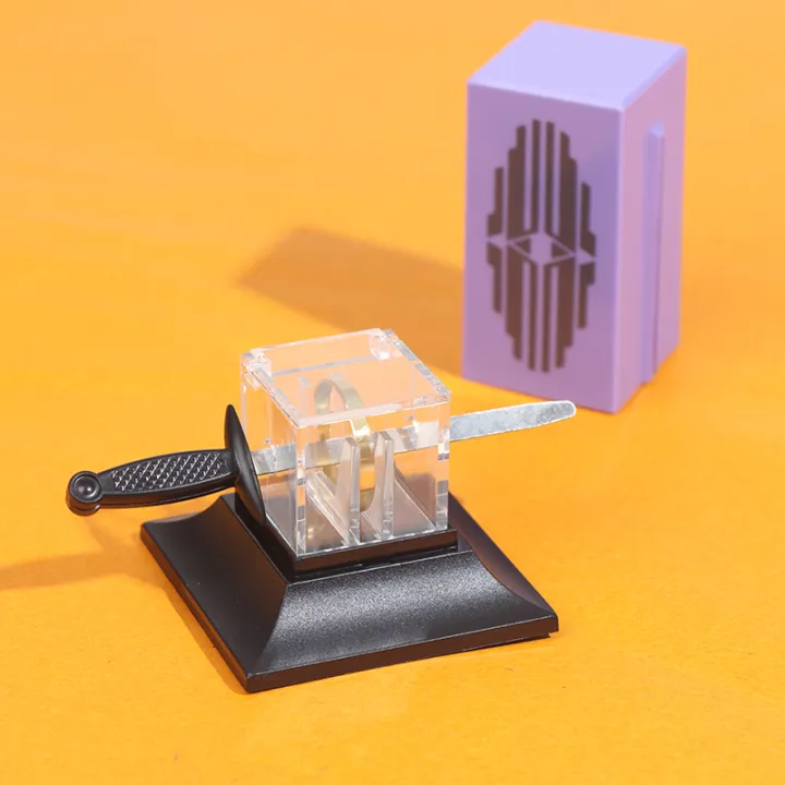 New Magic Tricks Penetrating Sword Thru Magic Props Gimmick Accessories ...