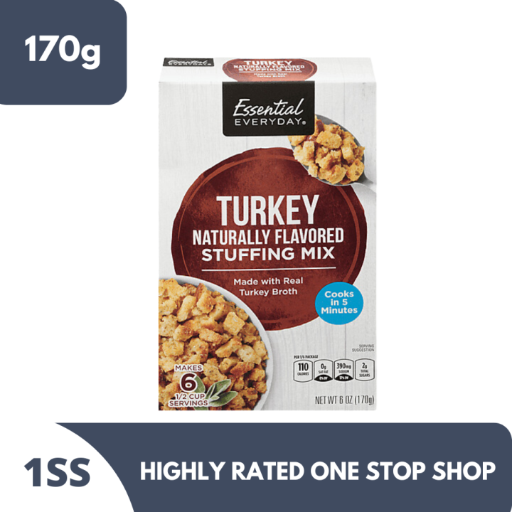 Essential Everyday Turkey Naturally Flavored Stuffing Mix 170g | Lazada PH