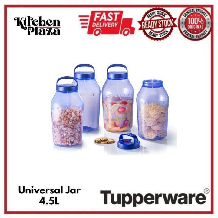 Tupperware Royale Blue Universal Jar (1) 4.5L | Lazada