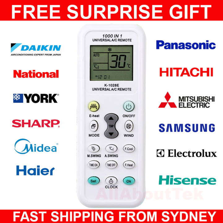 Universal Air Conditioner Remote Controller One-button Setting FOR ALL ...