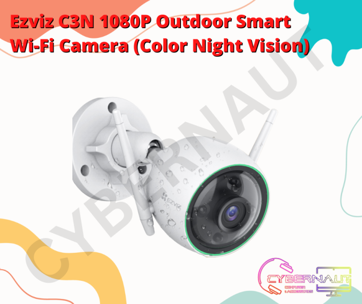Ezviz C3N 1080P Outdoor Smart Wi-Fi Camera (Color Night Vision) | Lazada PH