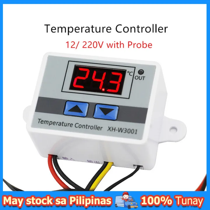 【Local Delivery】XH-W3001 Multifunction Digital Temperature Controller ...
