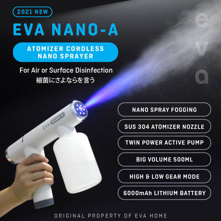 [READY STOCK] EVA NANO-A High Quality Stainless-Steel SUS304 Atomizer ...