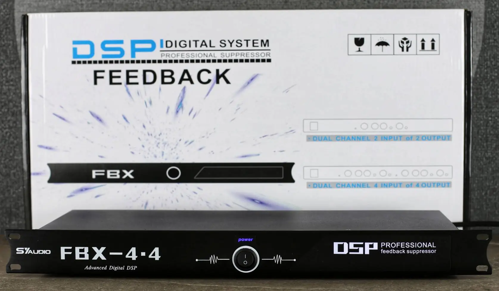 ป้องกันไมหอน Auto feedback FBX 2.2 และ FBX 4.4 เครื่องป้องกันการหอนของไมค์ได้100% ใช้งานง่าย ...