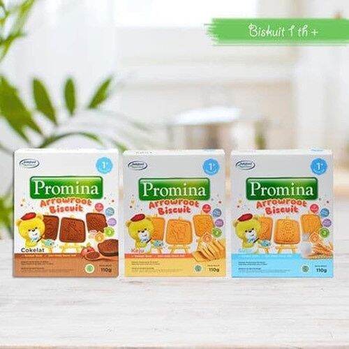 Promina Baby Snack Puff 15gr / marie roll / biskuit arrowroot cookies ...