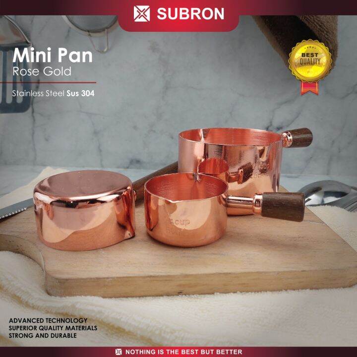 SUBRON SUS304 Sendok Takar Saus Bolognese BBQ Double Mouth Stainless ...