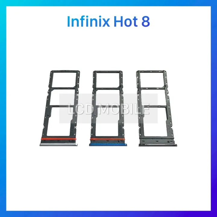 ถาดใส่ซิมการ์ด | Infinix Hot 8 | SIM Cards Tray | LCD MOBILE | Lazada.co.th
