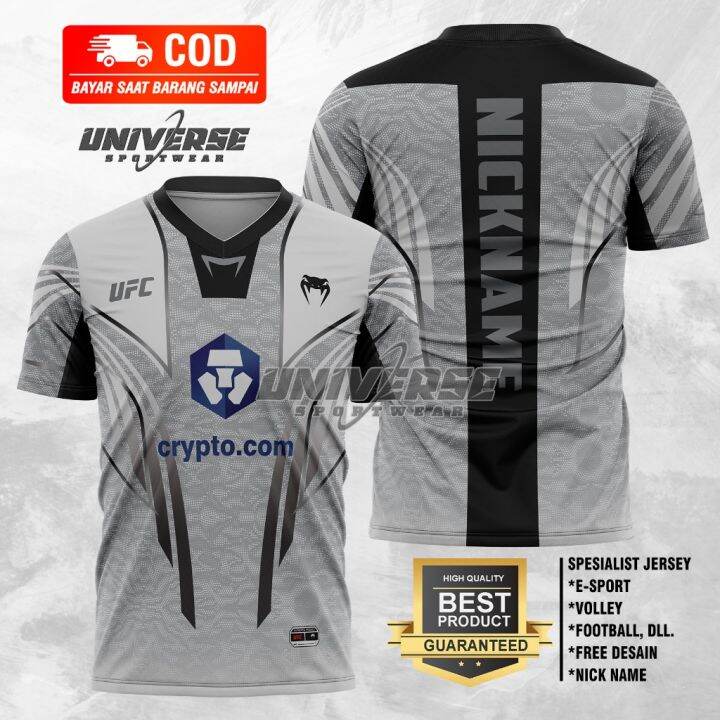 Jersey MMA UFC CAMO Premium Bahan Dryfit FIGHTER ONE PRIDE WWE V.2 ...
