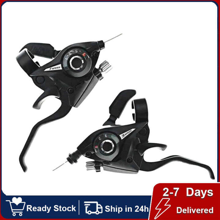 3x7 Speed Shifter Trigger Set w/inner Cable Shifter Left & Right ...
