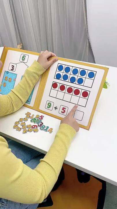 Kindergarten Baby Pre-School Mathematics Addition and Subtraction Ten ...