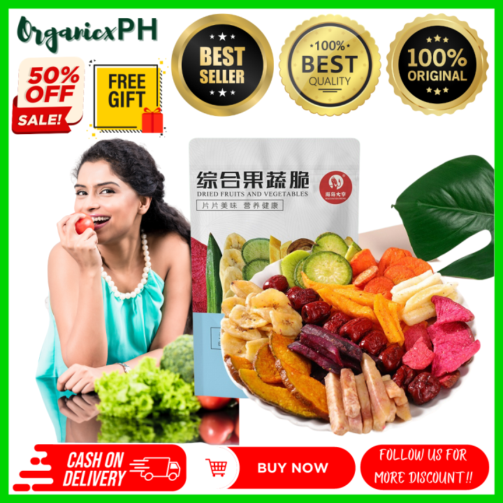 👉 ORIGINAL 💯 Dried Mixed Healthy Fruits and Vegetables Chips Snacks ...