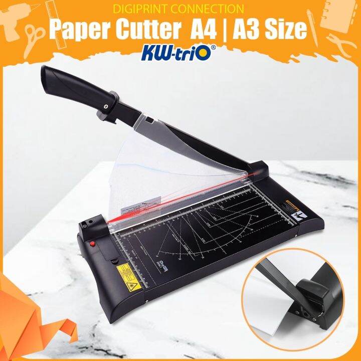 KW-Trio Paper Cutter A4 A3 size with Laser Positioning Light | Lazada PH