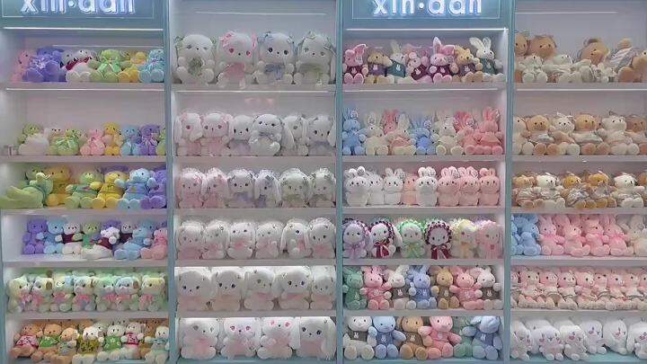 Captain Bear Stewardess Bear Pilot Doll Plush Toys Uniform Small Size ...