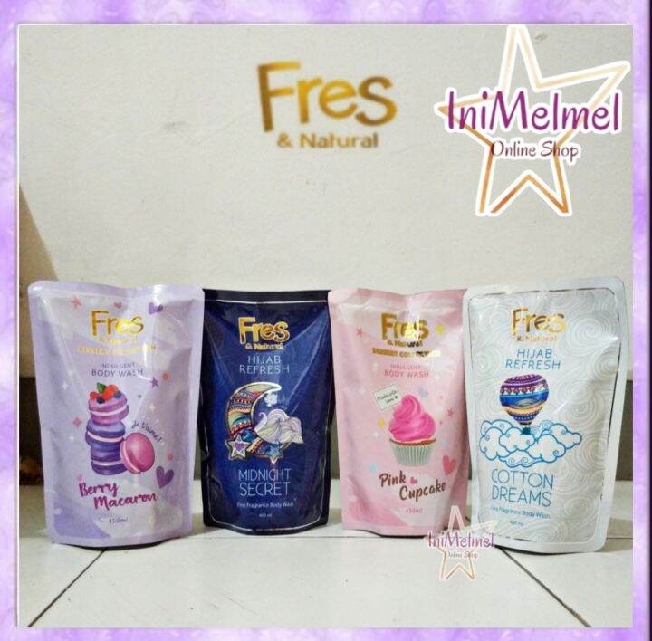 Fres n Natural Body Wash / Sabun Cair 400ml | Lazada Indonesia
