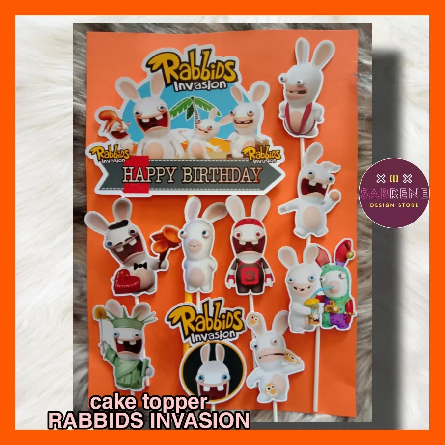 Rabbids Invasion Cake