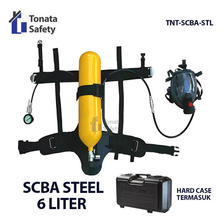 SCBA Breathing Apparatus 6L Tonata / Steel 6 Ltr | Lazada Indonesia
