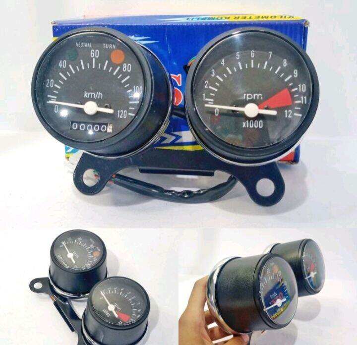 Speedometer cb 125 Set RPM spido cb 100 bulat spedo cb100 classic | Lazada Indonesia