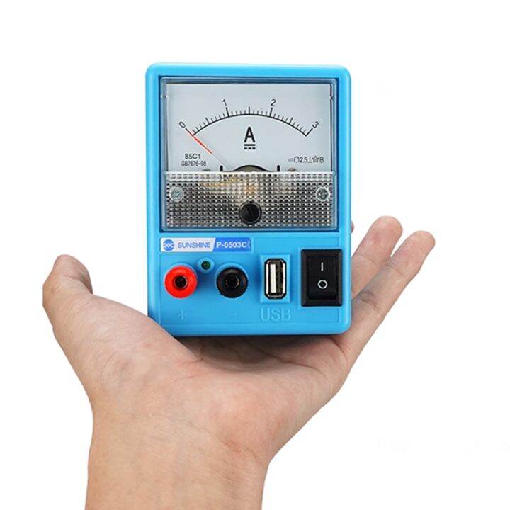 P-0503C Portable DC Regulated Power Supply 3A 5V With Short Circuit ...