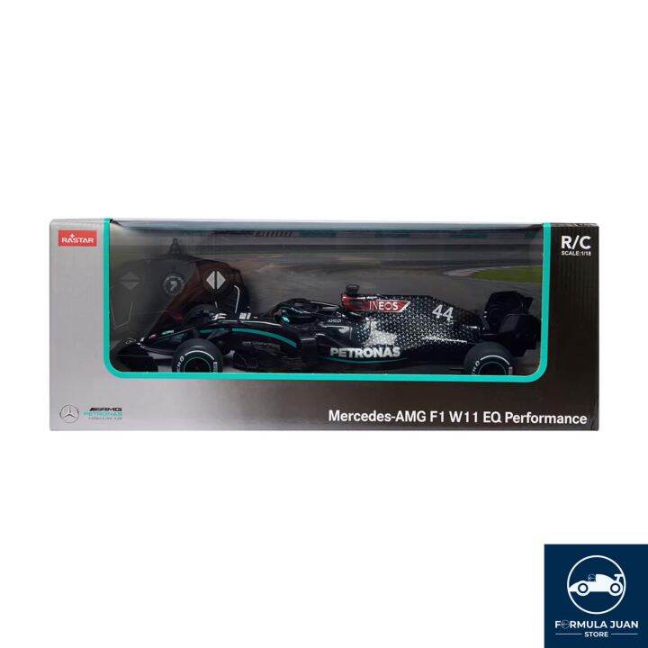 Mercedes-AMG Petronas Remote Control Car 1:18 W11 Lewis Hamilton (Official F1 Merch) - Formula ...