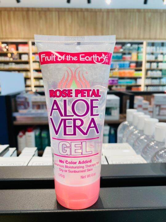 FRUIT OF THE EARTH ALOE VERA ROSE PETAL GEL 170G | Lazada