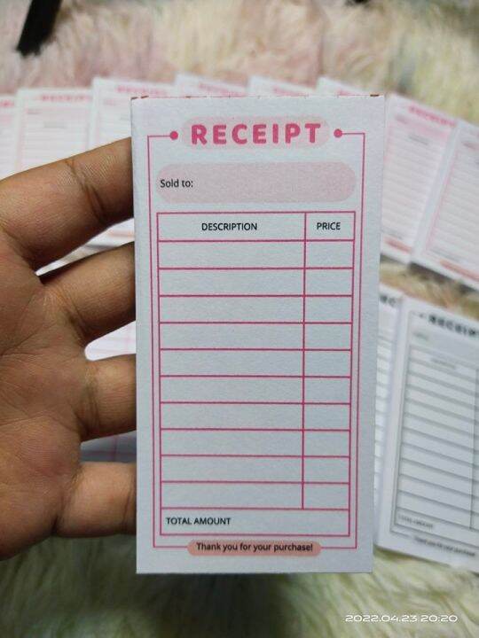 Cute Mini Receipt Non Official | Lazada PH
