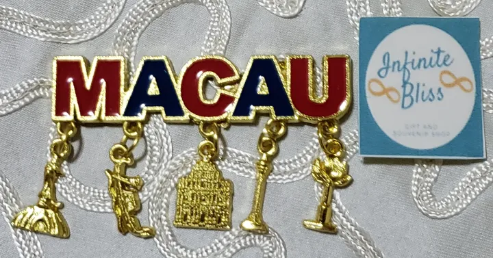 Infinite Bliss - Macau Gold Dangling Metal Ref Magnets | Lazada PH