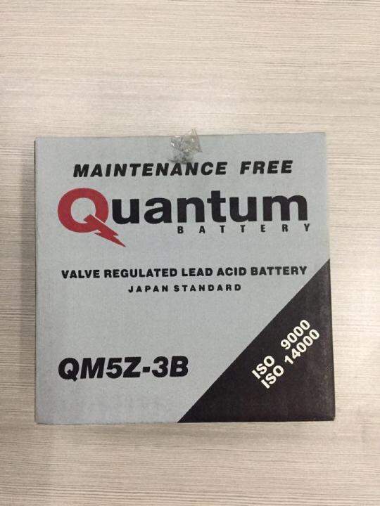 ( Quantum ) Motorcycle Battey QM5Z-3B | Lazada PH