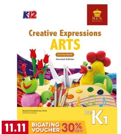 books Creative Expression Arts P-K1 (2020 Edition) | Lazada PH