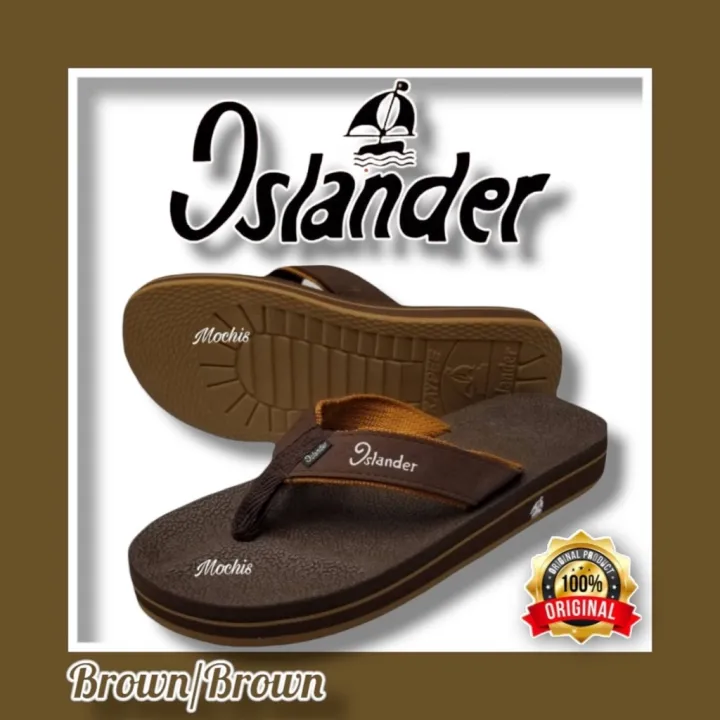 Islander 'Brown/Brown' Men's 100 Authentic and Original slippers ...