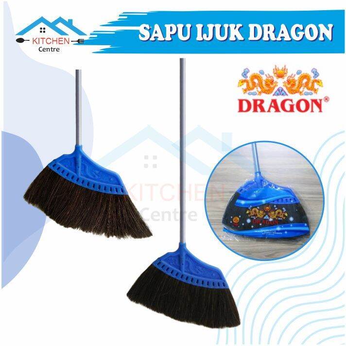 Sapu Lantai Ijuk Dragon Sapu Kipas Besar Sapu Lantai Rumah | Lazada ...