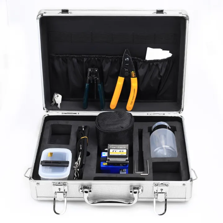 Lux optical fiber tool set bare fiber cutter, light pen, wire stripper ...