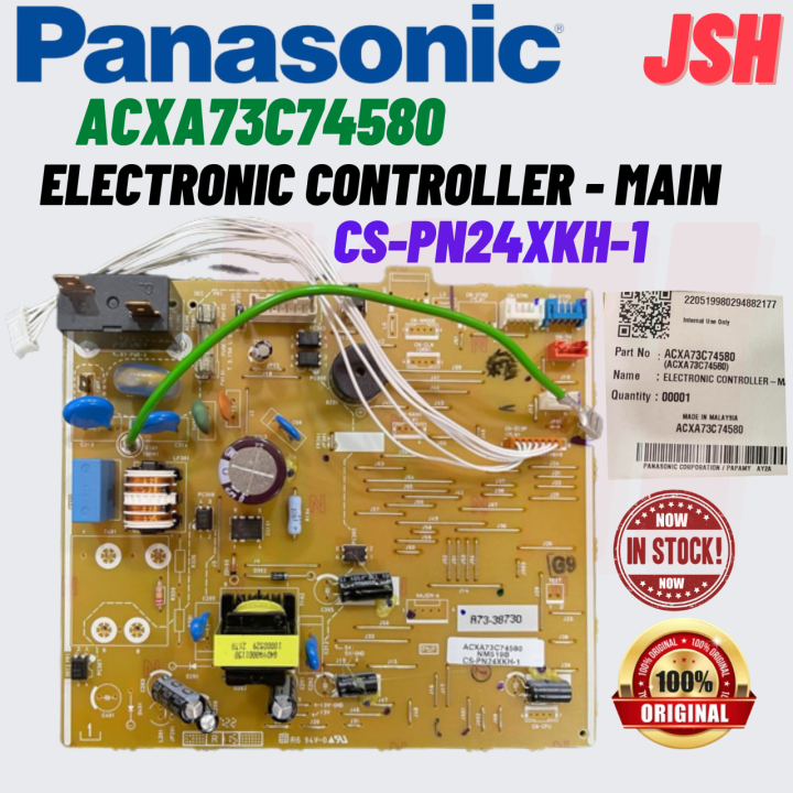 PANASONIC 2.5HP WALL TYPE INDOOR PC BOARD@CS-PN24XKH-1@**ACXA73C74580 ...