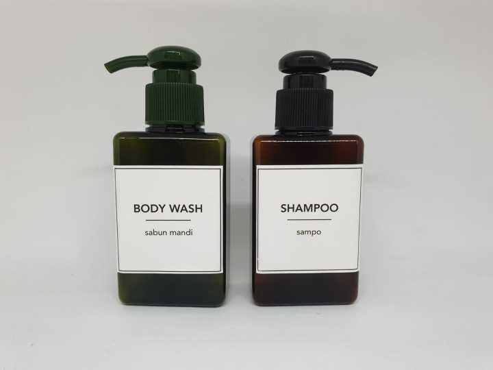 BOTOL 100ML PUMP LABEL STICKER / BOTOL AESTHETIC CANTIK 100ML REFILL ...