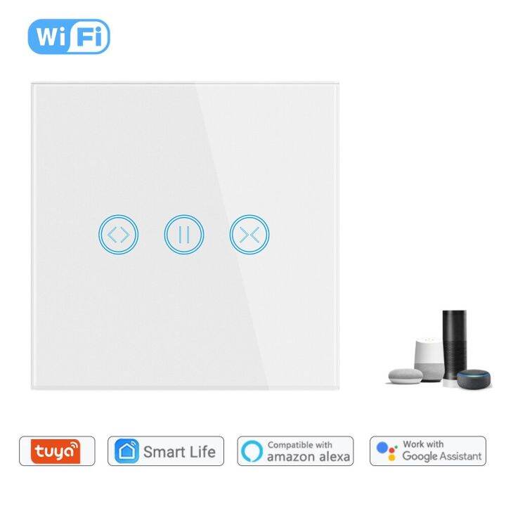 Smart WiFi Tuya Curtain Switch Roller Shutter Blind Motor Rolling ...