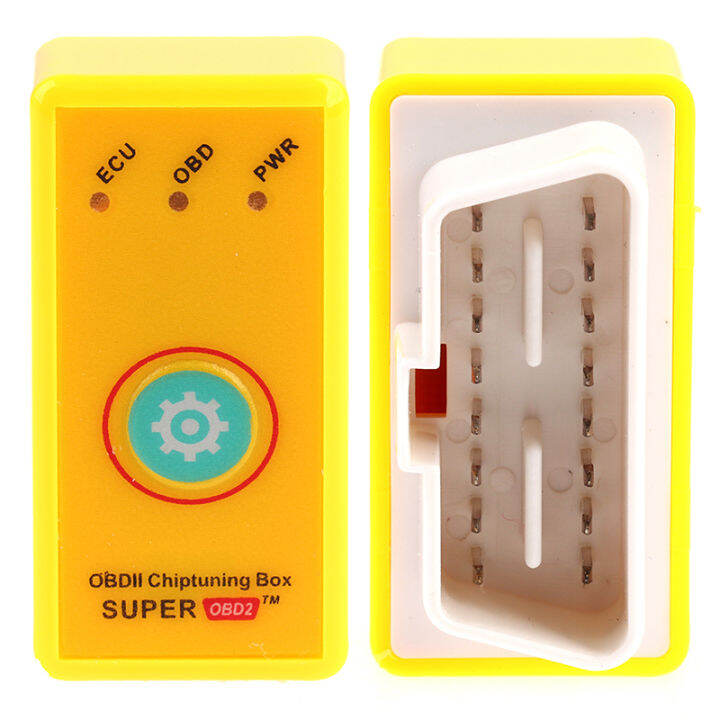 กล่อง Super OBD2สำหรับปรับแต่งชิปของรถยนต์,ปลั๊กแอนด์ไดรฟ์เพิ่มกำลังไฟ ...