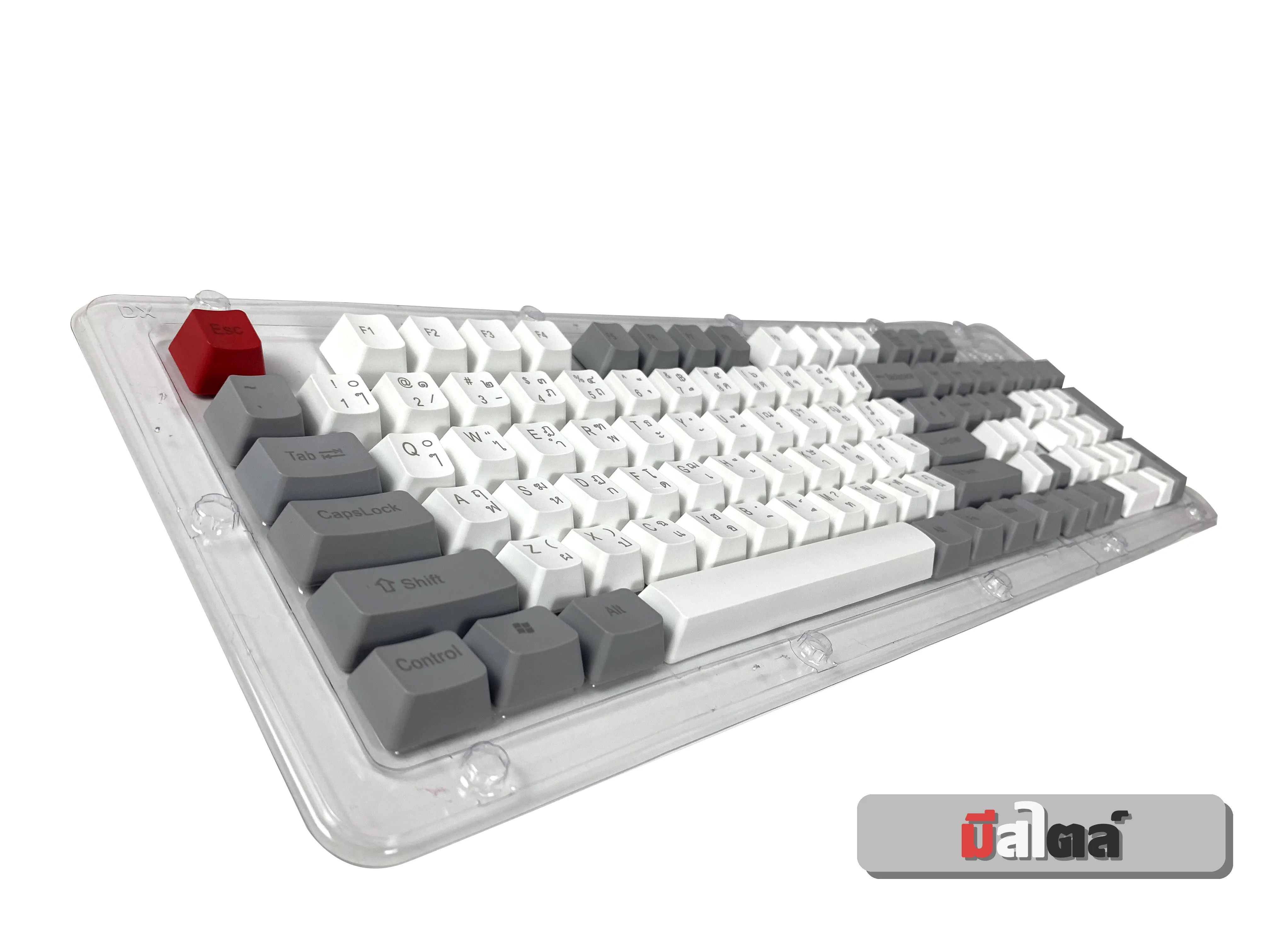 Kinkong คีย์แคปคียบอร์ด แป้นพิมพ์สีสัน คีย์แคปเกมมิ่ง Keycap Thai ...