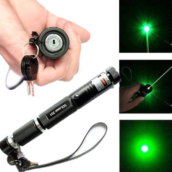 High Power Green Laser Pointer Laser303 Pointer Beam Light Laser Sight ...