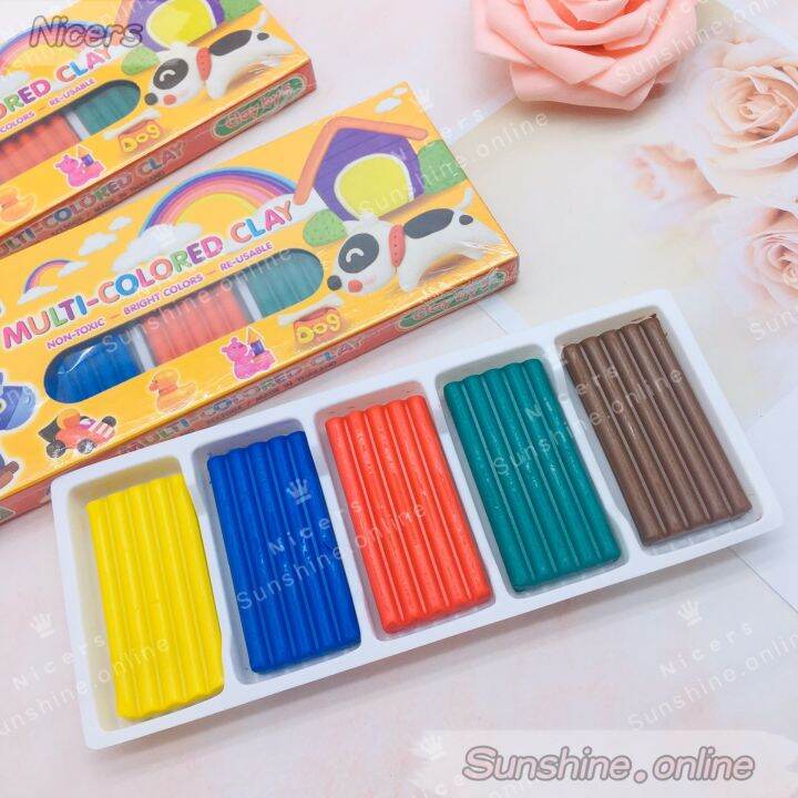 #SCL-3005 JOY Rainbow Clay 5colors | Lazada PH